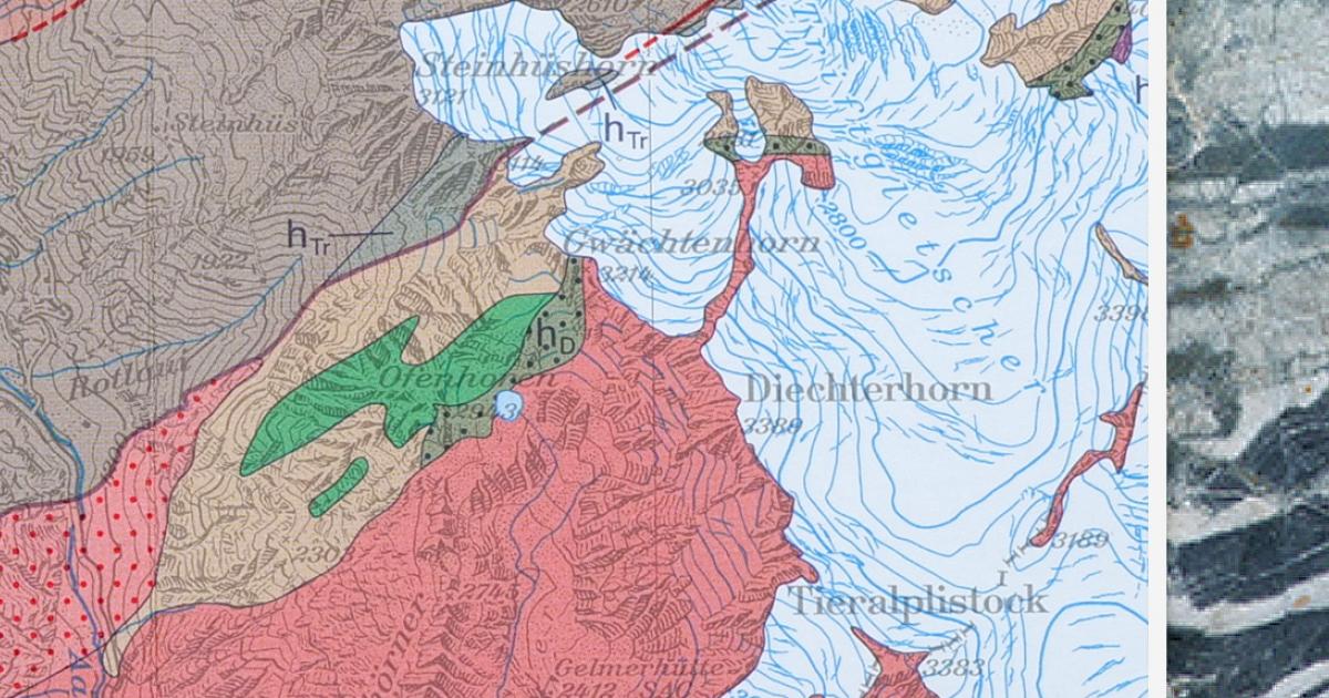 Special Geological Maps | swisstopo Online Shop